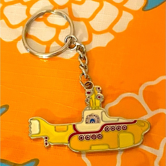 Subafilms | Accessories | Yellow Submarine Enamel Key Chain | Poshmark